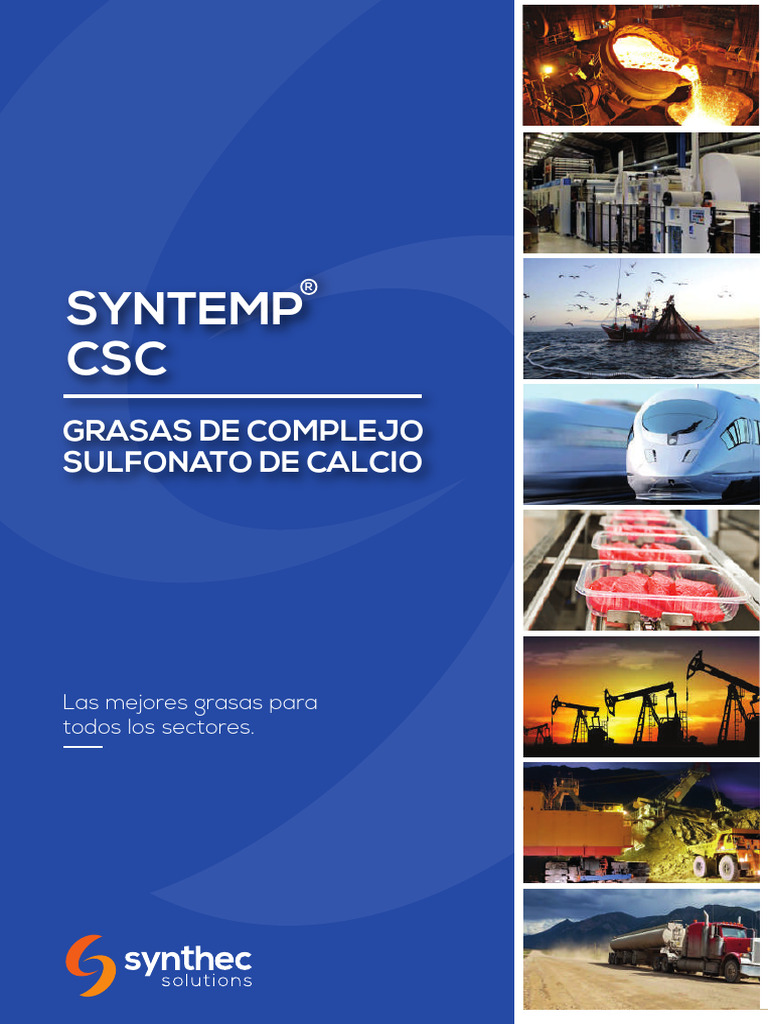 Synthec Syntemp CSC VF Brochure | PDF | Materiales | Sustancias químicas