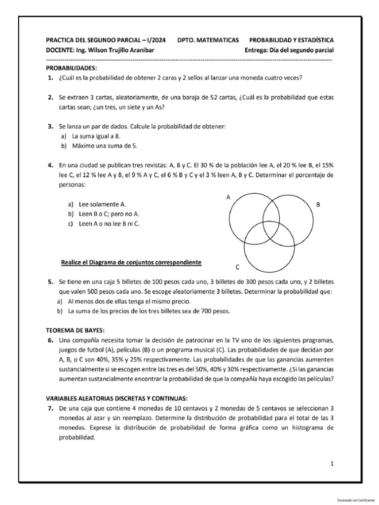 Practica Segundo Parcial | PDF