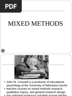 Convergent Parallel Mixed Method Design | PDF | Data | Quantitative ...