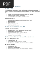 Teamcenter Training Manual Overview | PDF | Computer File | Software