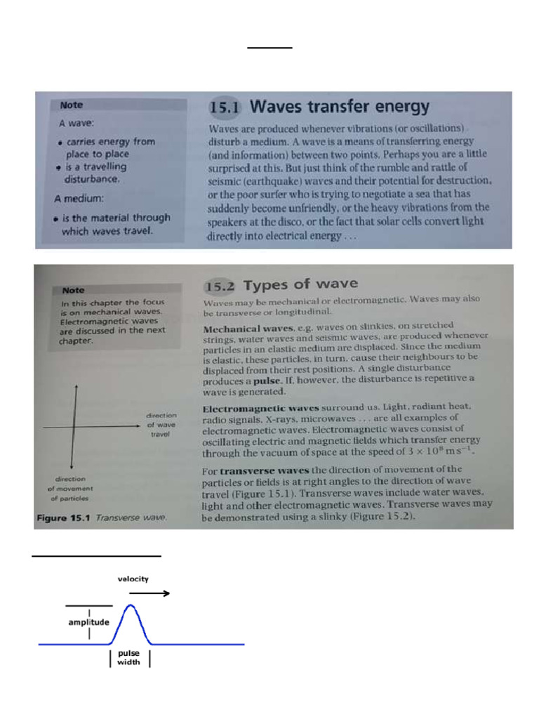 Understanding Wave Types and Properties | PDF