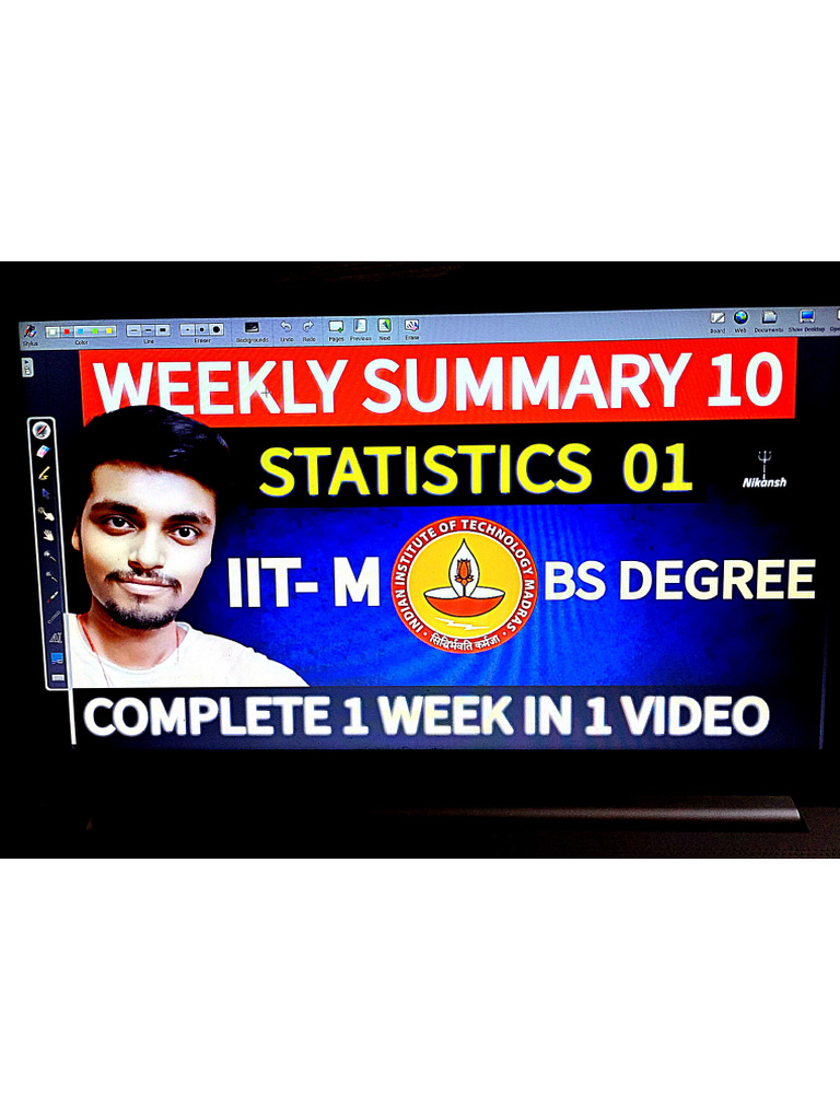 Stats Week 10 Summary | PDF