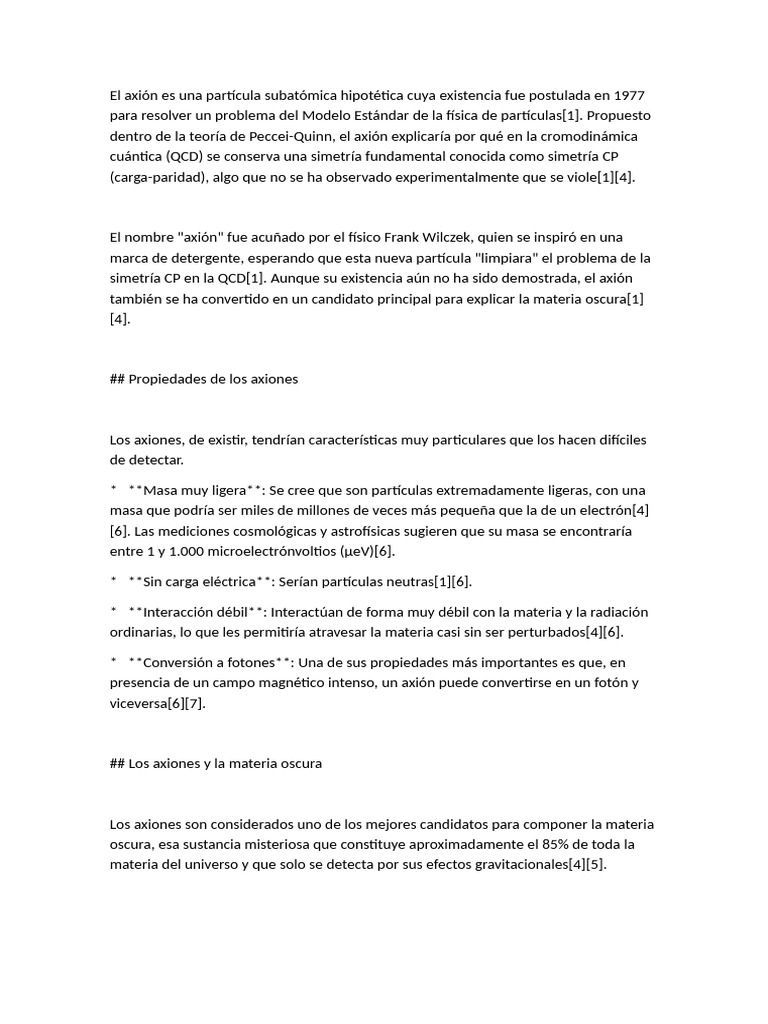 Axiones | PDF | Teoría del campo cuántico | Fenomeno fisico