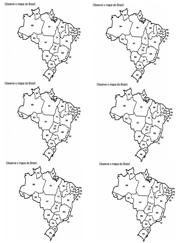 Mapa Brasil | PDF
