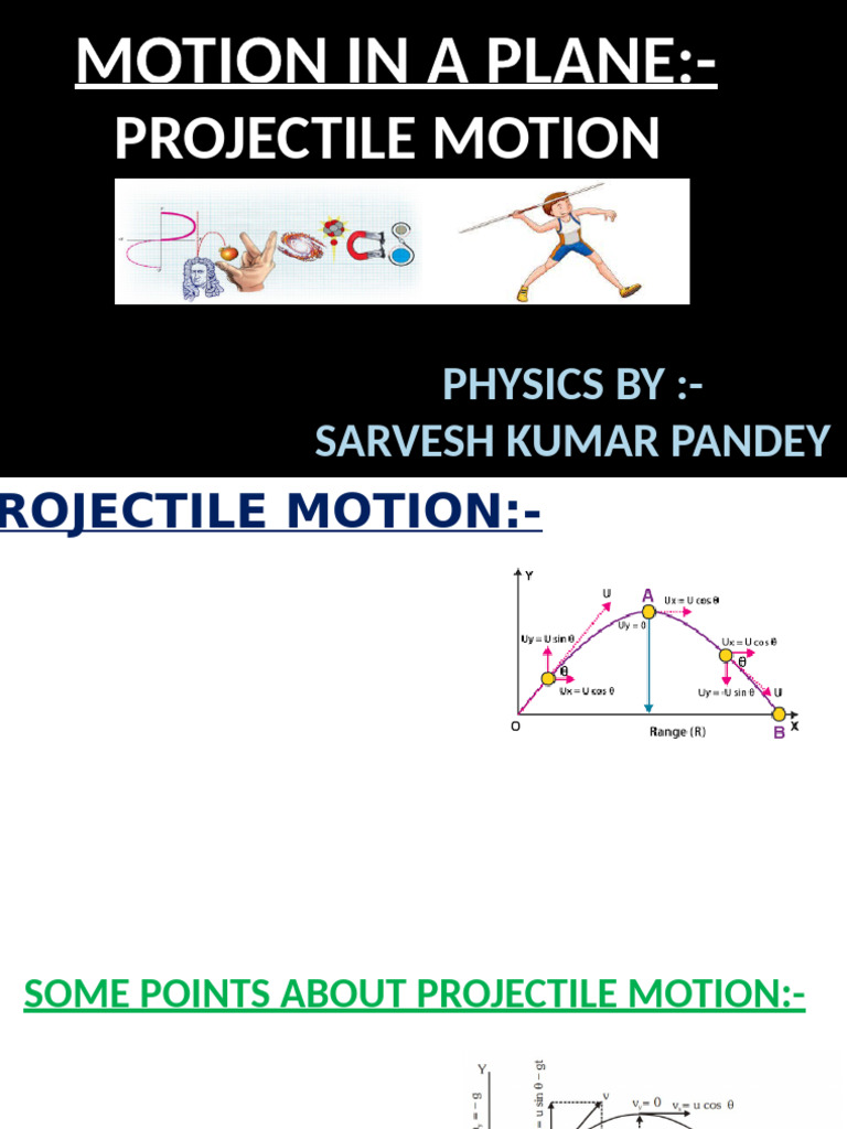 Projectile Motion | PDF