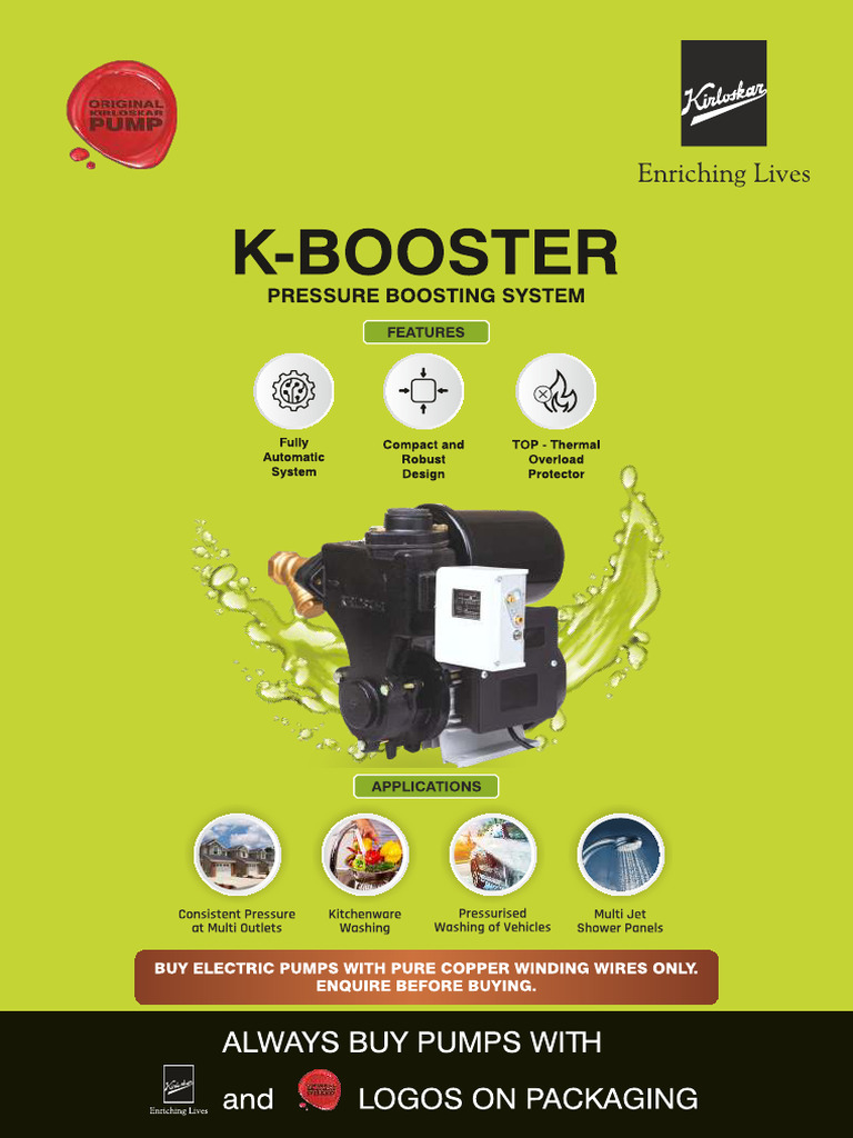 K Booster Leaaflet | PDF