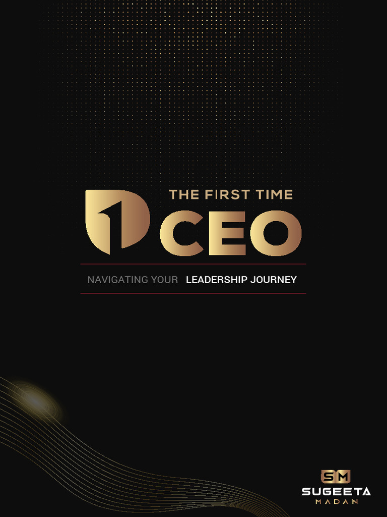 The First Time CEO Navigating Your Leadership Journey | PDF ...