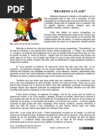 Ficha de Lectura Regreso-a-Clase | PDF