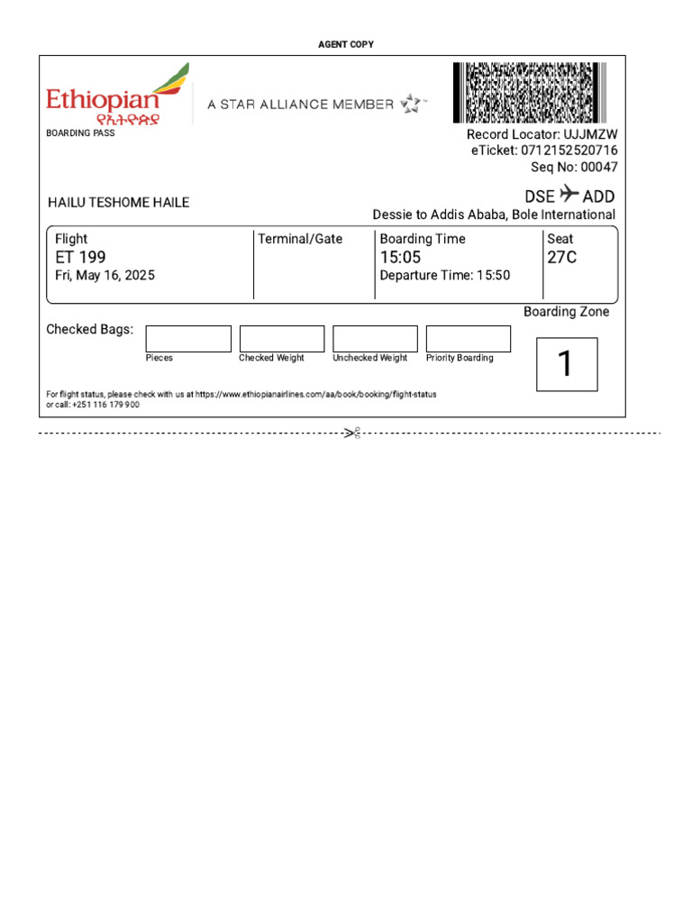 Confirmation - Check-In | PDF | Transport | Aviation