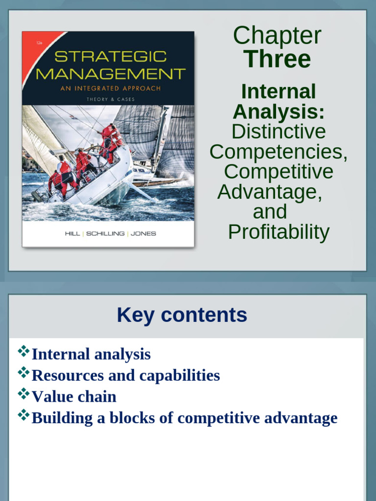 Internal Analysis for Competitive Advantage | PDF | Competitive ...