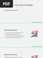 (ISC) 2 Code of Ethics | PDF