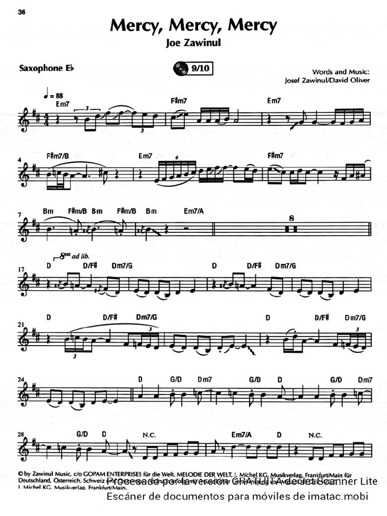 Mercy, Mercy, Mercy | PDF