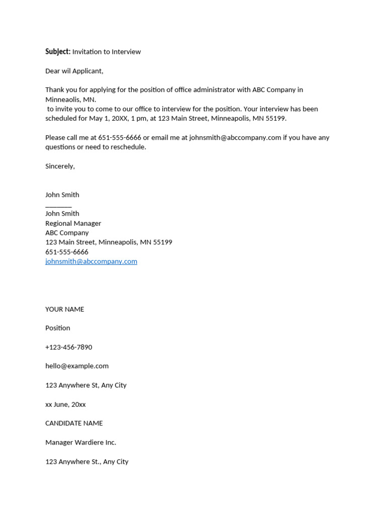 Invitation Later | PDF