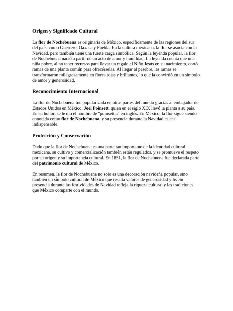 Origen y Significado Cultural Nochebuena | PDF | Pinturas | Nochebuena