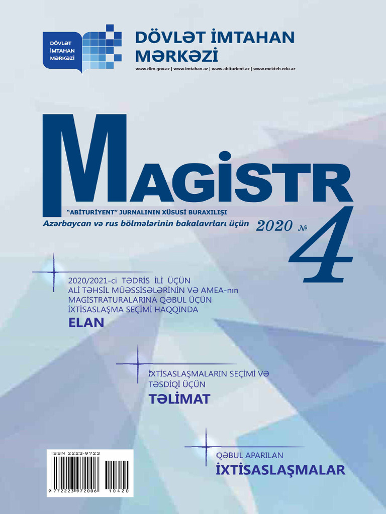 Magistr 4-Az 2020.Cdr | PDF