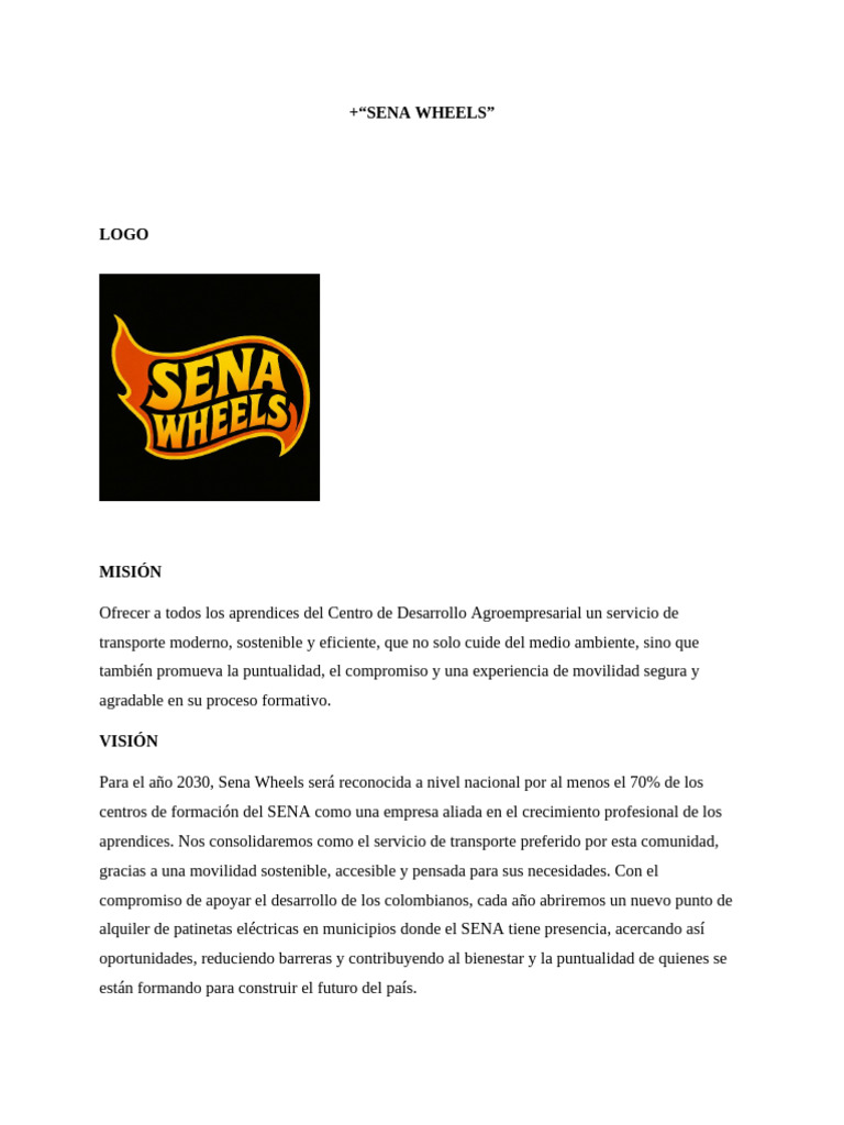 Sena Wheels | PDF