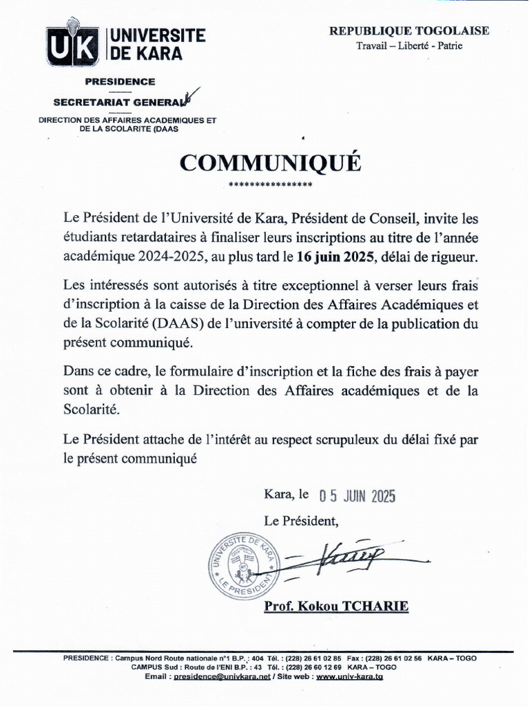 Communique | PDF