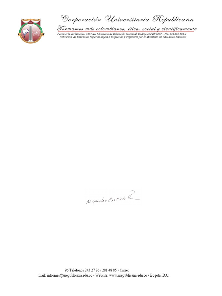 Paz y Salvo Práctica Social David Rodriguez | PDF