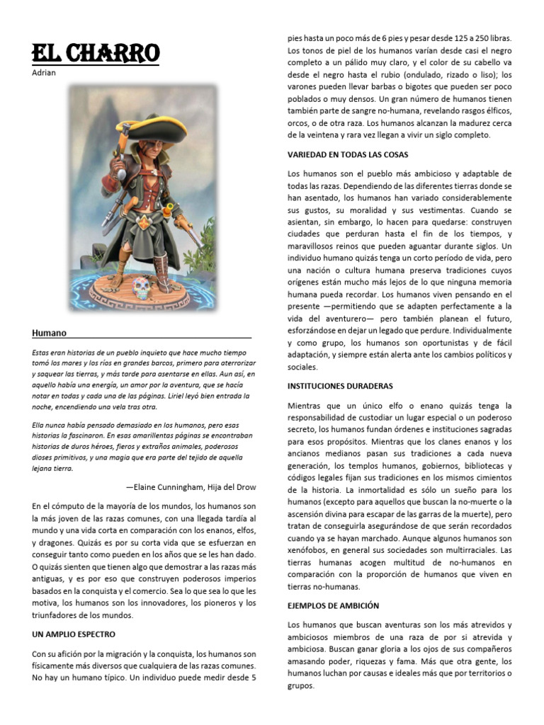 El Charro Adrian | PDF | Duendes | Proteger