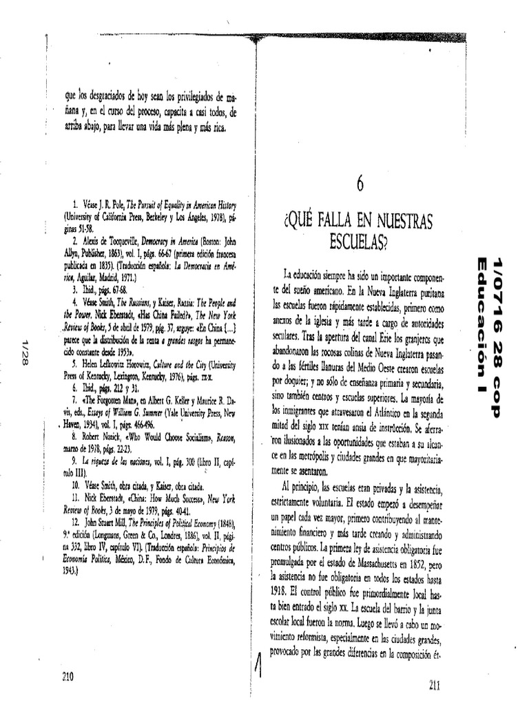 U 4 - FRIEDMAN - Libertad de Elegir Cap 6 - Compressed | PDF