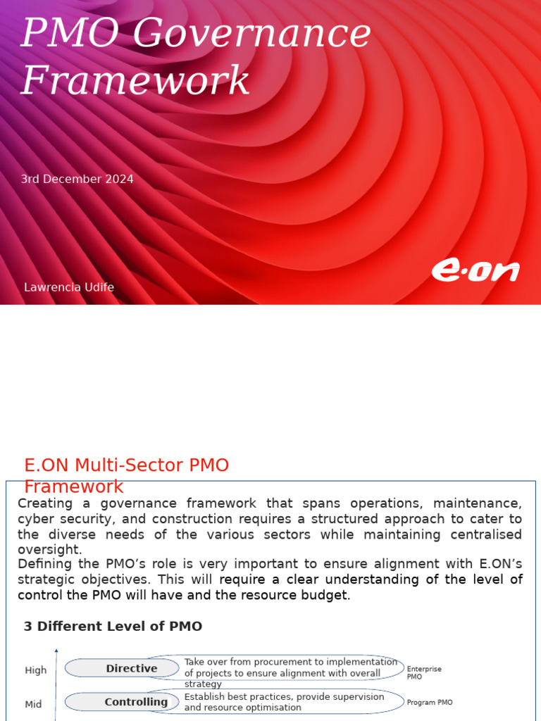 PMO Governance Structure | PDF | Governance | Computer Security