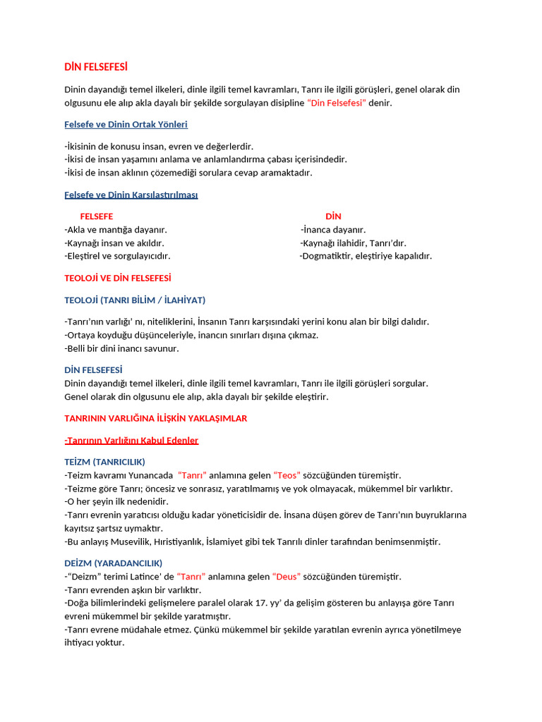 10.SNF 2.SNV KONU oZETI | PDF