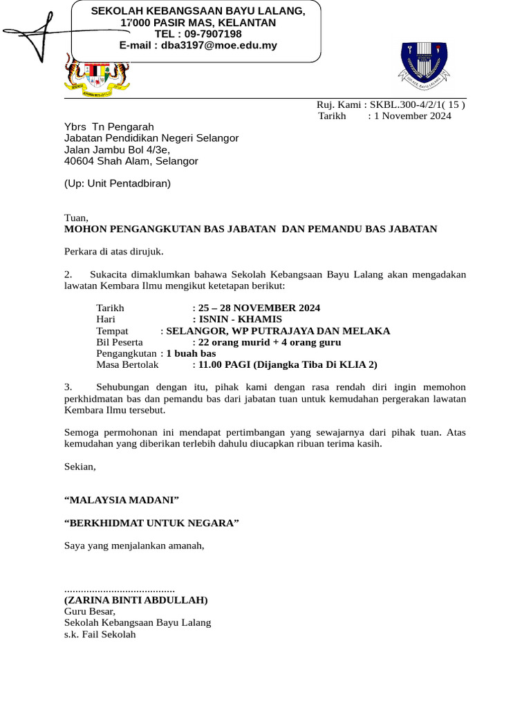 JPN Selngor SURATUSJPNSELANGOR | PDF