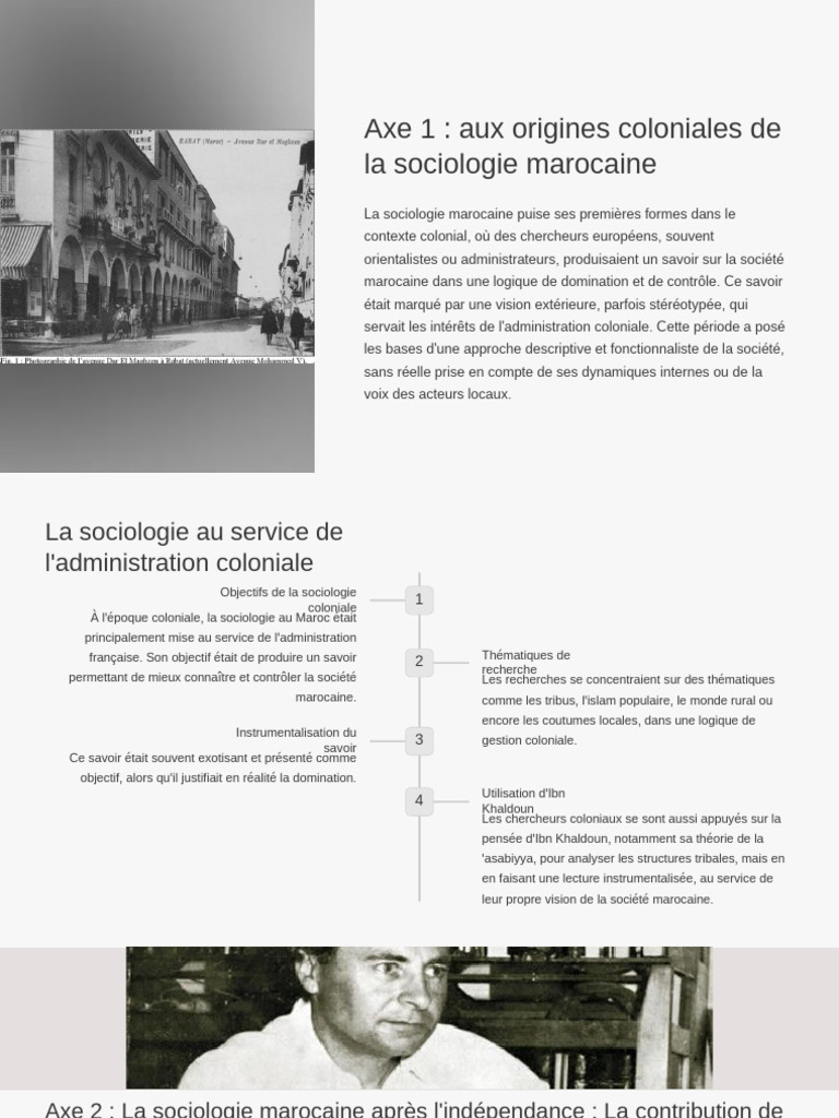 ppt socio | PDF | Sociologie | Maroc