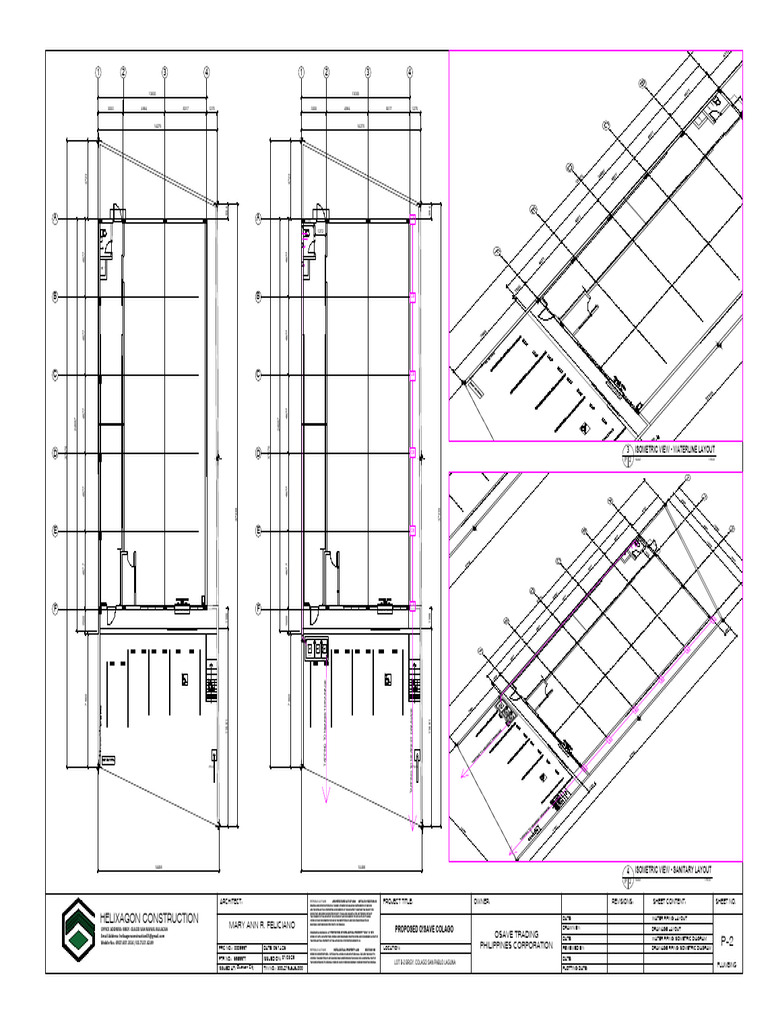Heli Agon Construction: Isometric View - Waterline Layout 3 | PDF