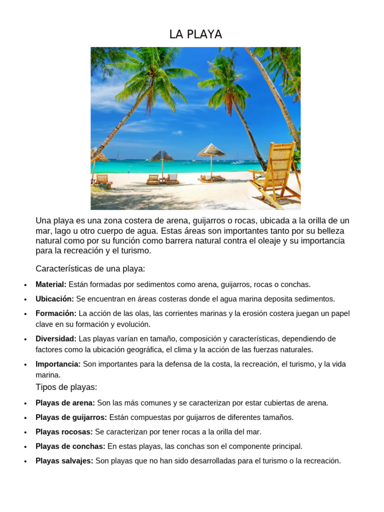 La Playa | PDF
