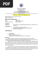 Clean Up Drive Activity Design Template | PDF