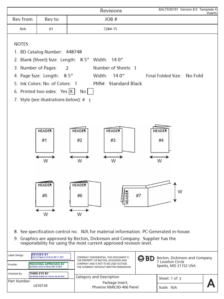 Phoenix Panel NMIC ID 406 Package Insert | PDF | Ciencias de la vida ...