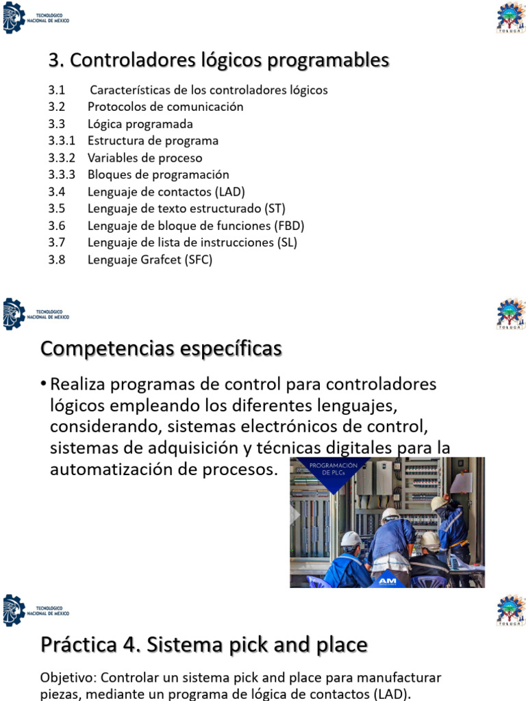 Controladores Lógicos Programables y Automatización | PDF | Controlador ...