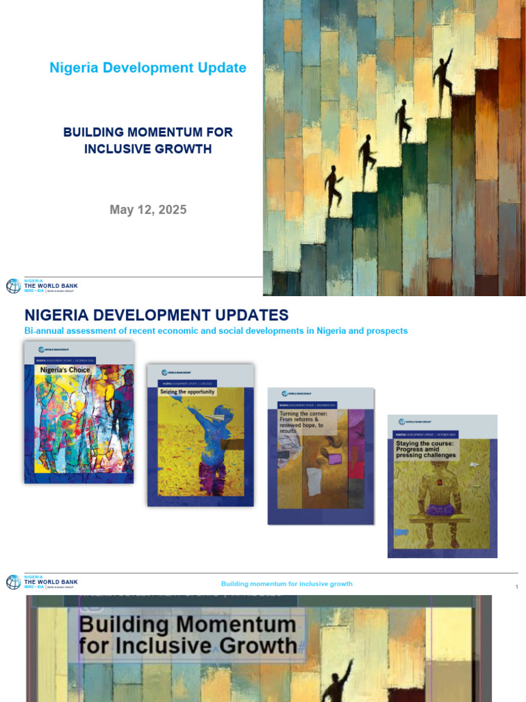 Nigeria Development Update 2025 Report | PDF | World Bank ...