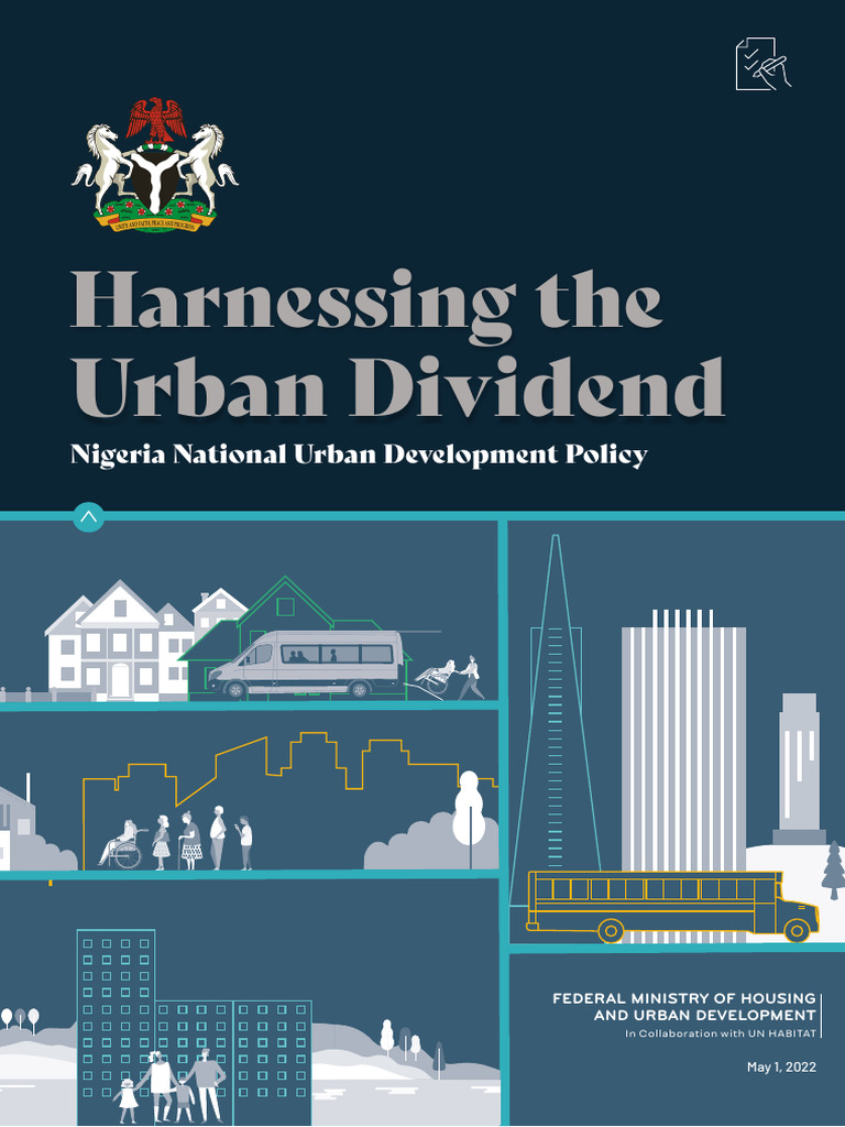 Nigeria National Urban Development Policy | PDF | Urbanization | Population