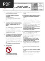 Simulacro Examen A2 Colombia 2025 | PDF | Líquidos | Motocicleta