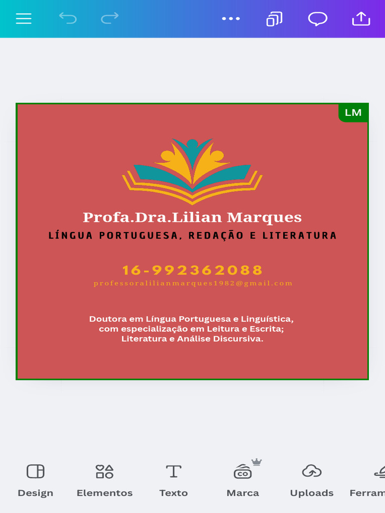 Profa - Dra.Lilian Marques - Logotipo | PDF