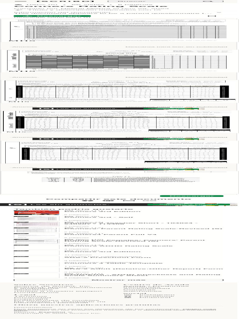 Conners Rating Scale PDF Cognition Psychological Concepts | PDF ...