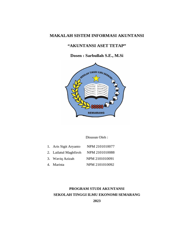 Akuntansi Aset Tetap: Panduan Lengkap | PDF