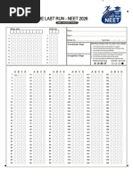 150 Questions OMR Sheet | PDF | Writing Implements | Stationery