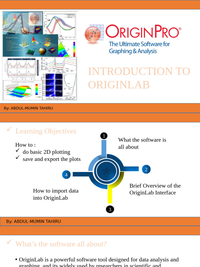 Introduction to OriginLab Software | PDF | Microsoft Excel | Spreadsheet