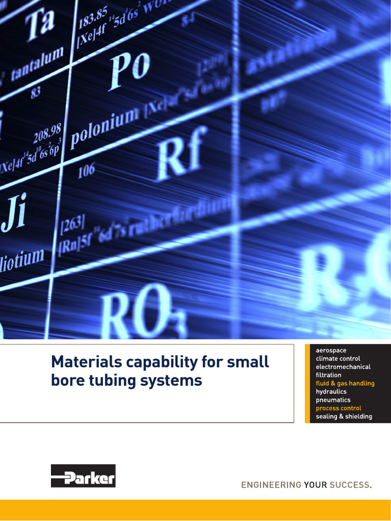 Small Bore Tubing: Material Selection Guide | PDF | Stainless Steel | Steel