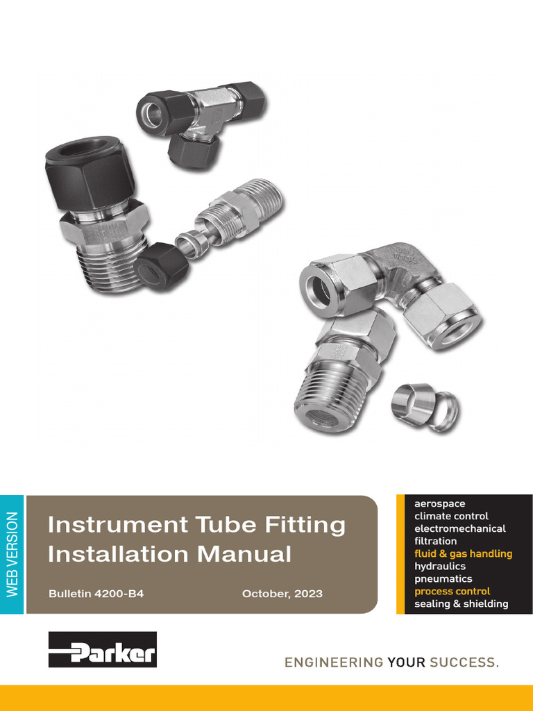 FITTING-INSTALLATION-MANUAL-BUL-4200-B4 | PDF | Pipe (Fluid Conveyance ...