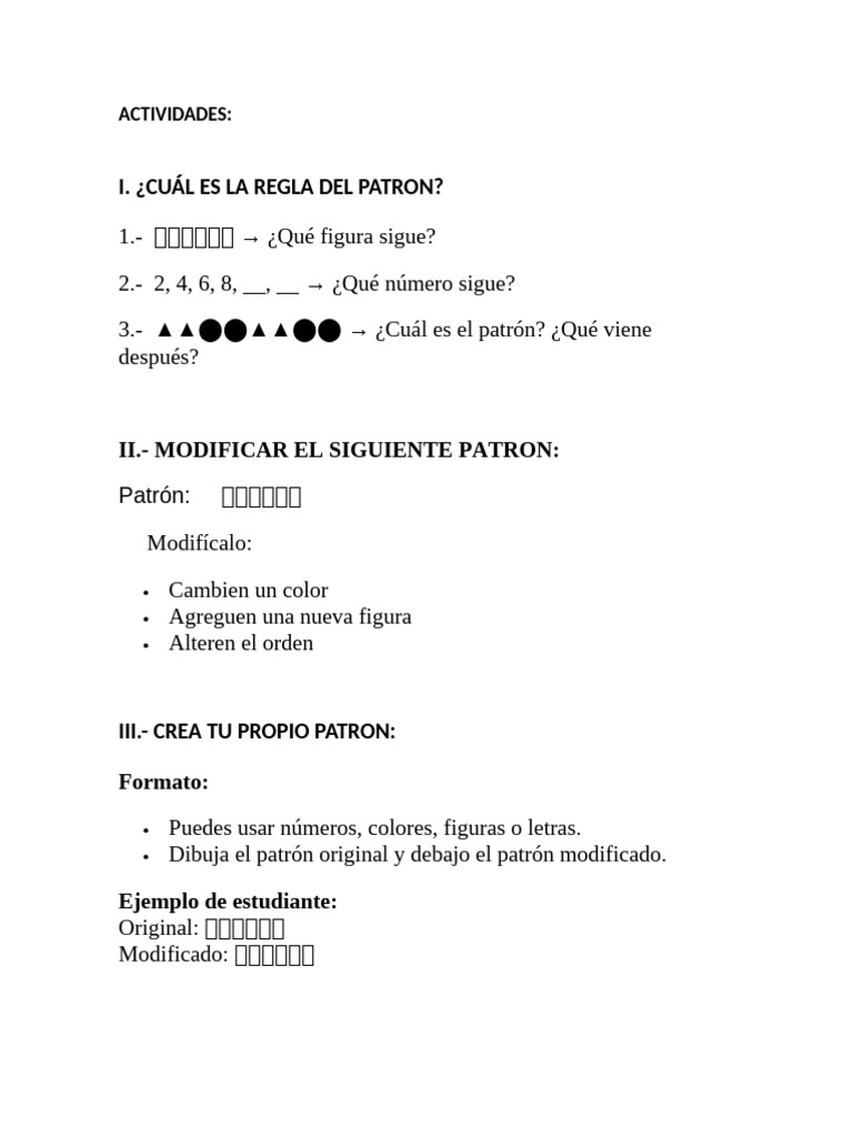 Guia Mate Patrones | PDF