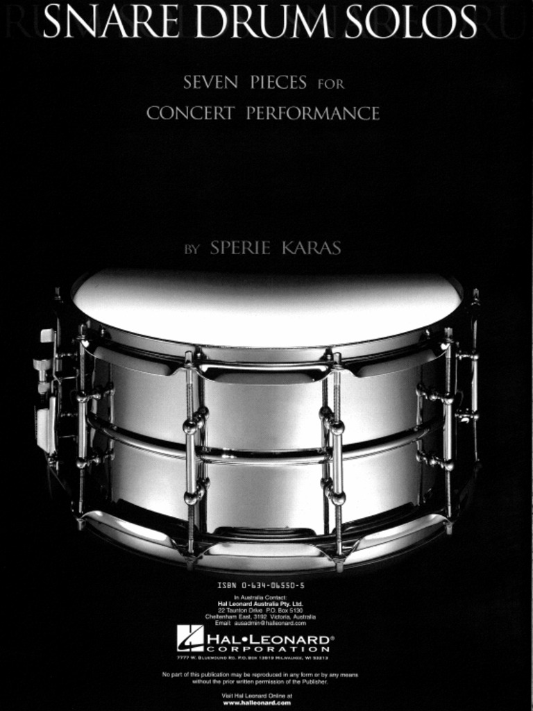 Snare Drum Solos | PDF