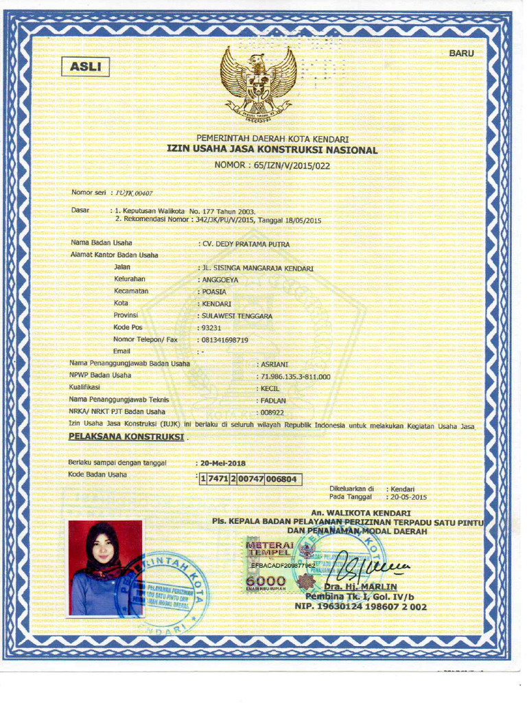 Siujk CV Dedy Pratama Putra | PDF