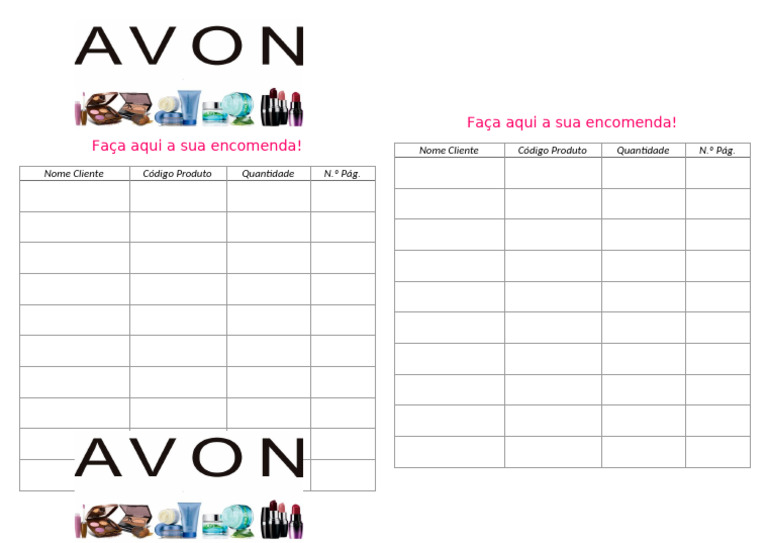 Tabela AVON | PDF