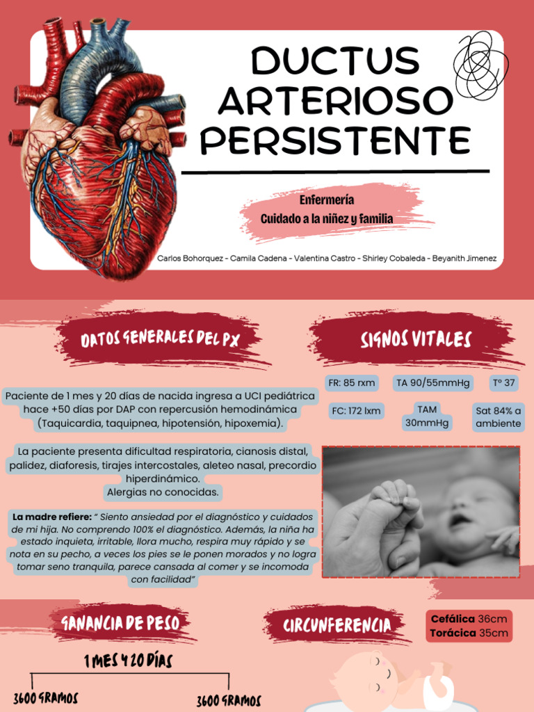 Ductus Arterial Persistente 20250531 105926 0000 | PDF | Corazón ...