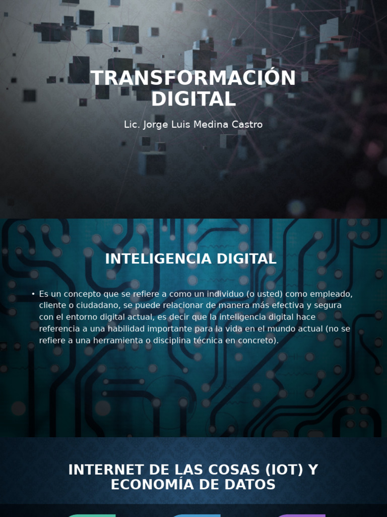 Transformación Digital | PDF | Almacén de datos | Inteligencia de negocios