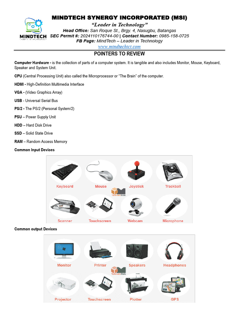 Week16 Pointers To Review | PDF | Html | Html Element